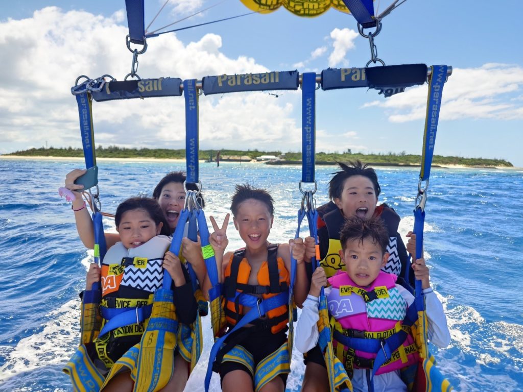 沖縄水納島シュノーケリングandパラセーリングにマリンスポーツ｜水納島や瀬底島マリンスポーツ専門店